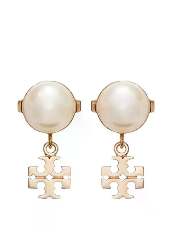 Tory Burch Small Moondance Stud Earrings - Gold