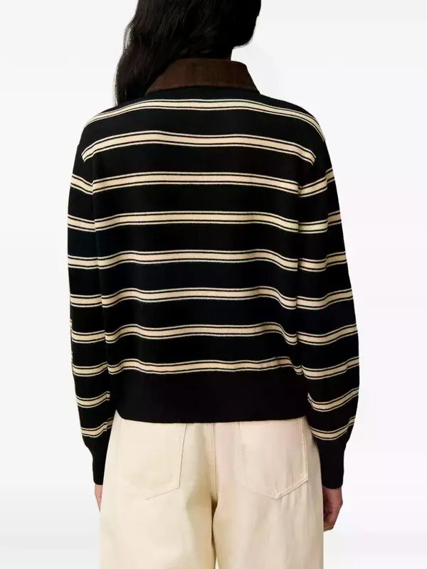Claudie Pierlot Striped-pattern Cardigan