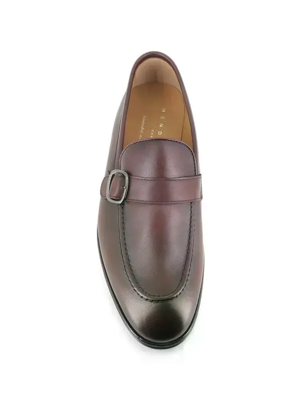 HENDERSON BARACCO Buckle-strap Leather Loafers