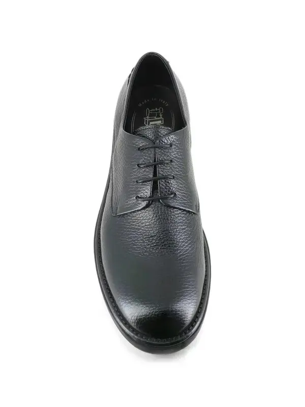 ALEXANDER HOTTO Deby Grainy Leather Derby Shoes