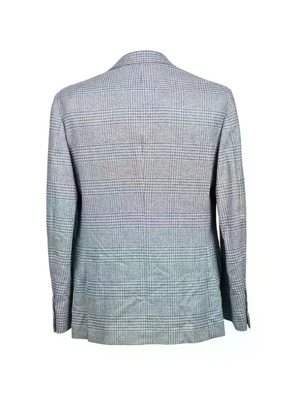 Brunello Cucinelli Check-pattern Wool Suit
