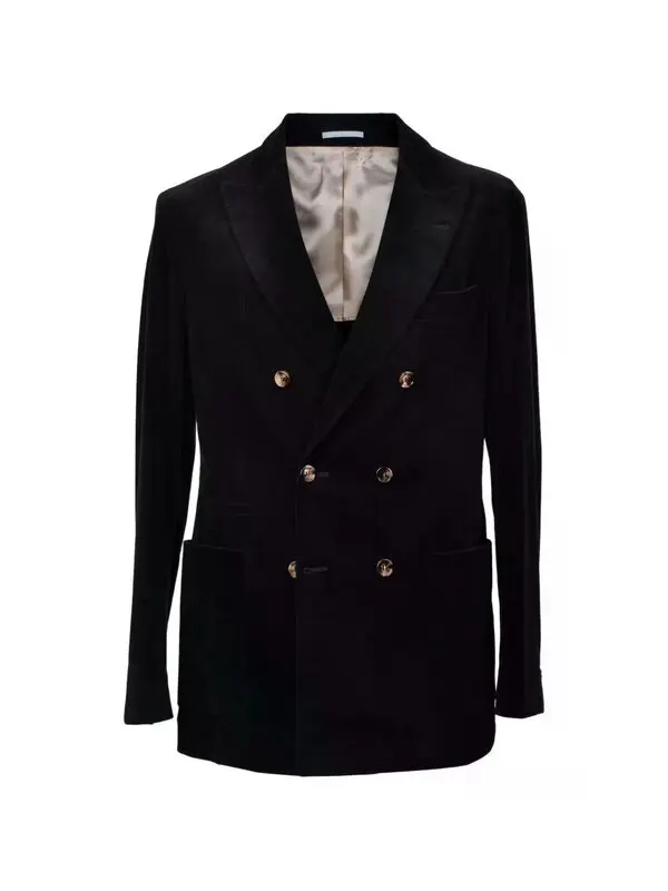 Brunello Cucinelli Double-breasted Corduroy Blazer
