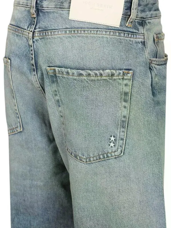 ICON DENIM LOS ANGELES Will Faded Distressed-effect Jeans