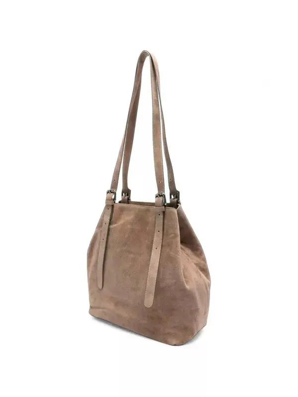 AUTENTICA 504 Galatea Suede Shoulder Bag
