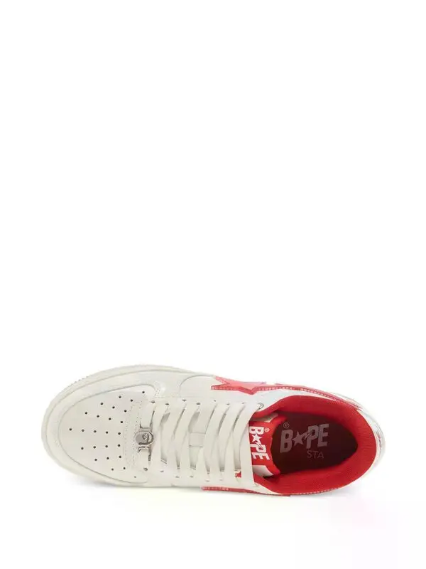 A BATHING APE Sta #4 Lace-up Sneakers