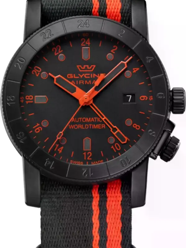 GLYCINE Airman Contemporary Gmt 42mm Watch