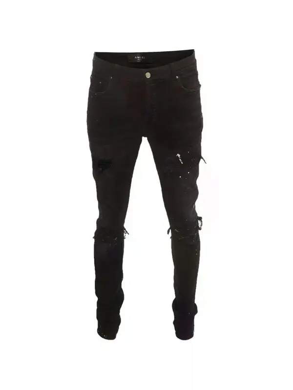 Amiri Mx1 Paint-splatter Jeans