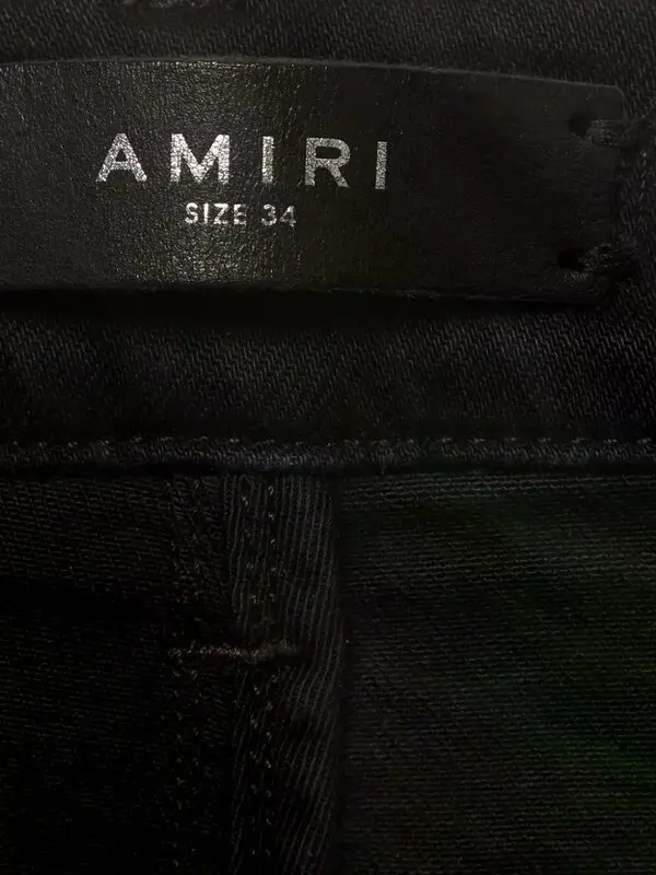 Amiri Mx1 Paint-splatter Jeans