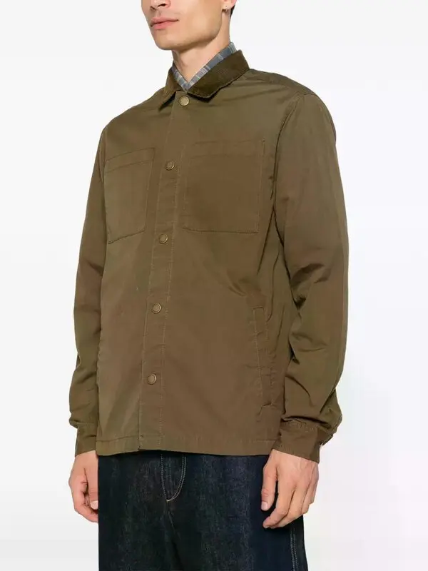 Barbour Corduroy-collar Overshirt