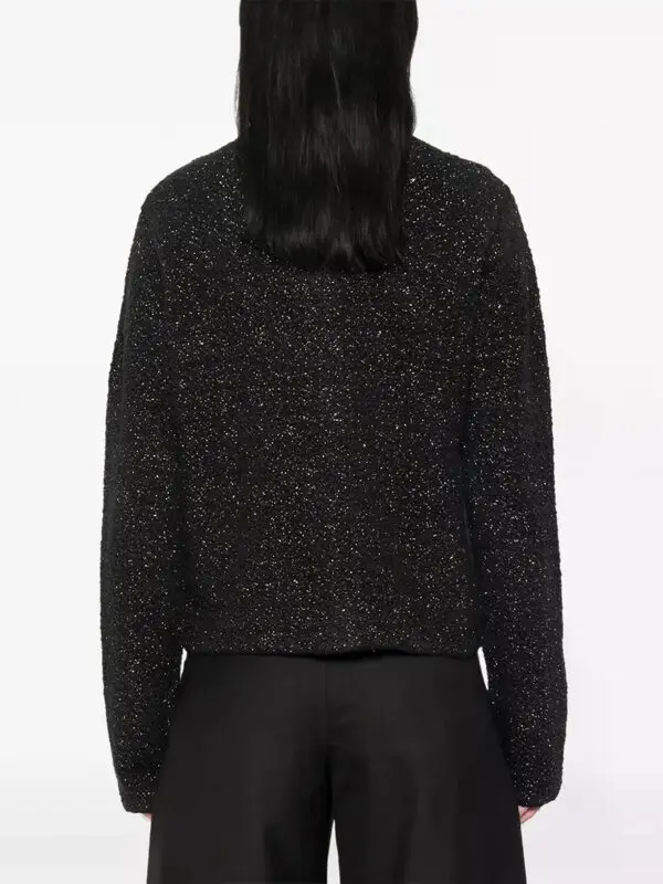 Fabiana Filippi Bouclé-knit Metallic-thread Jacket