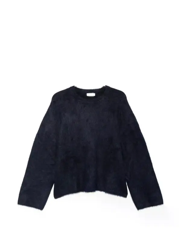 Soft Goat Brushed-knit Sweater