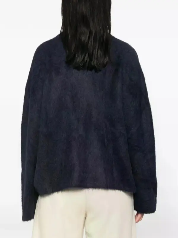 Soft Goat Brushed-knit Sweater