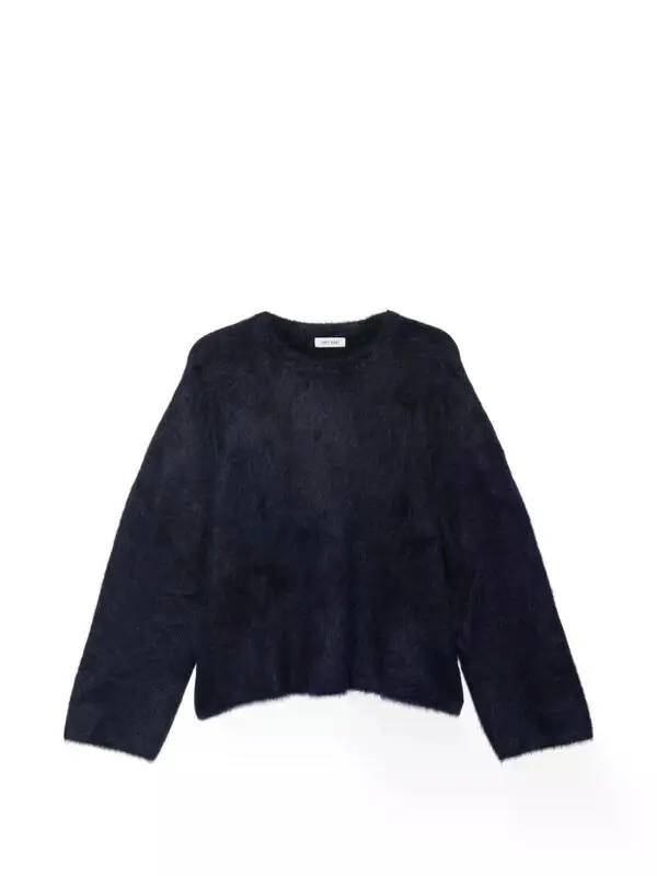 Soft Goat Brushed-knit Pullover