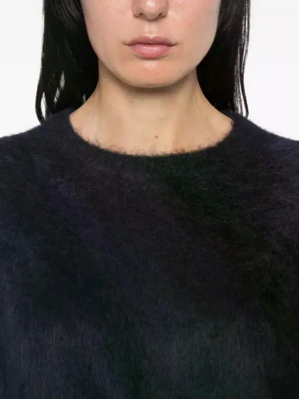 Soft Goat Brushed-knit Pullover