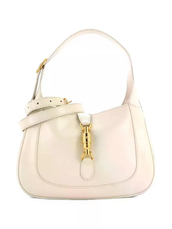 Gucci Jackie 1961 Leather Small Hobo Bag - Neutrals