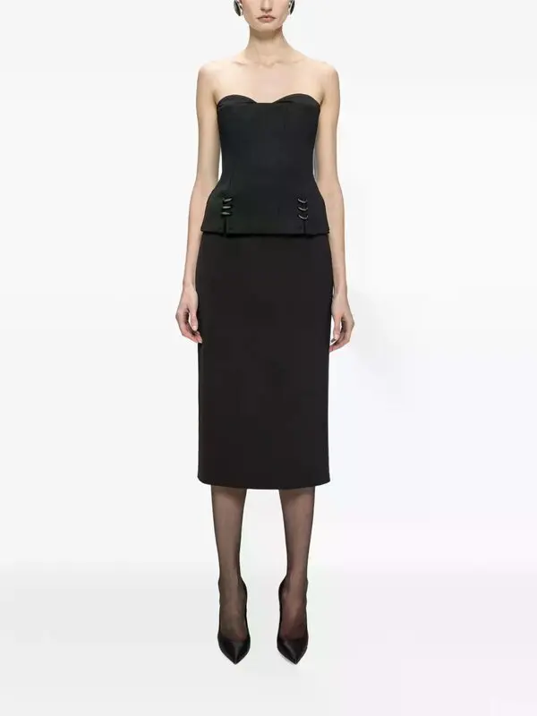 NISSA Wool Corset Top