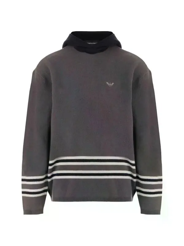 Emporio Armani Logo-plaque Hoodie