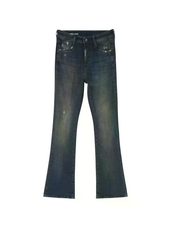 DIESEL® Bootcut Jeans Low Waist 1969 D-ebbey