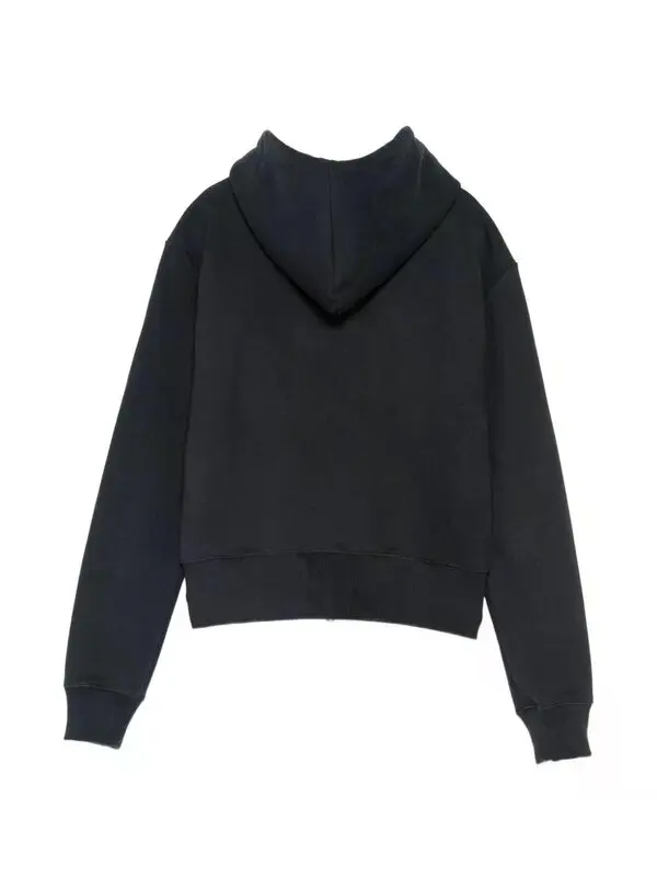 KIMHEKIM Ash-button Zip-up Hoodie