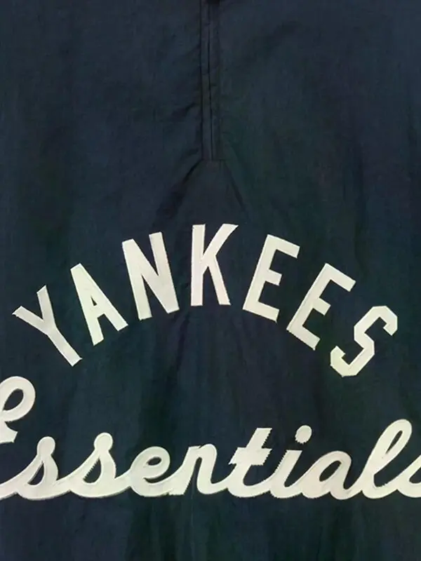 Fear Of God X Yankees Half-zip Sweater - Blue