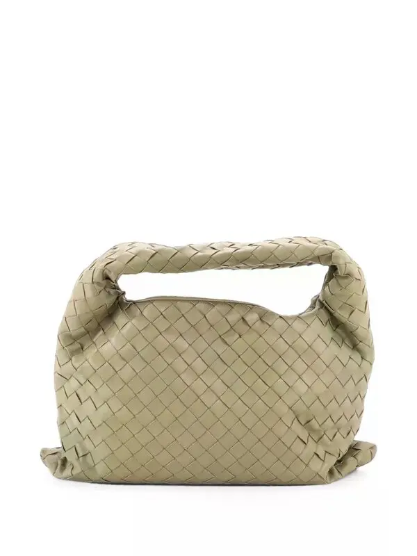 Bottega Veneta Intrecciato Leather Small Hobo Bag