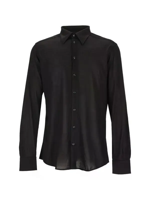 Dolce & Gabbana Martini Shirt In Melange Jersey
