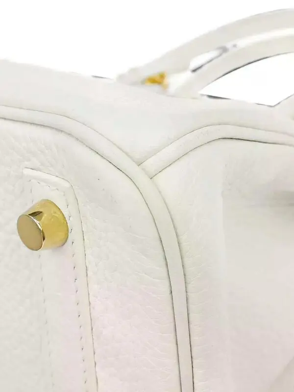 Hermès 2015 Taurillon Clemence Birkin 30 Tote Bag