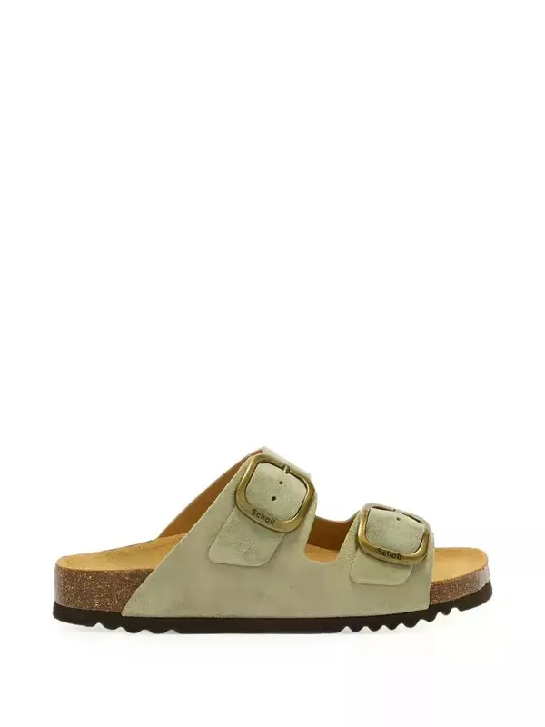 DR. SCHOLL'S SHOES Buckle-fastening Suede Sandals