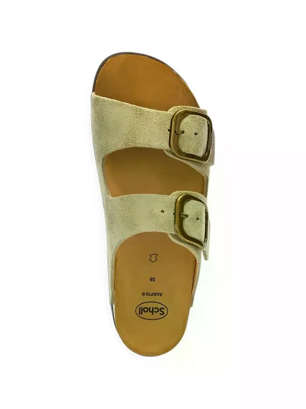 DR. SCHOLL'S SHOES Buckle-fastening Suede Sandals