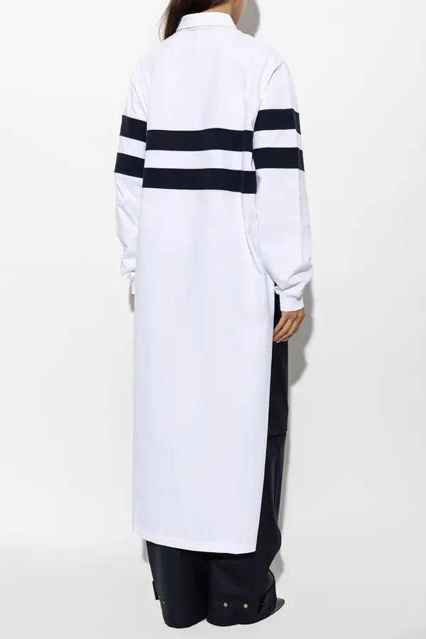 DARKPARK Cotton Polo Shirt ‘jill’ With Asymmetric Cut