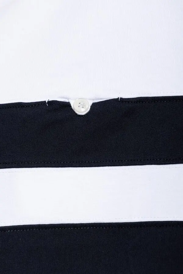 DARKPARK Cotton Polo Shirt ‘jill’ With Asymmetric Cut