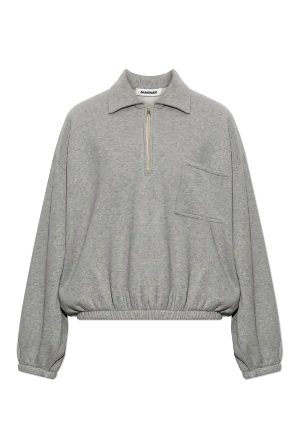 DARKPARK Oversized Cotton Polo ‘alva - Grey