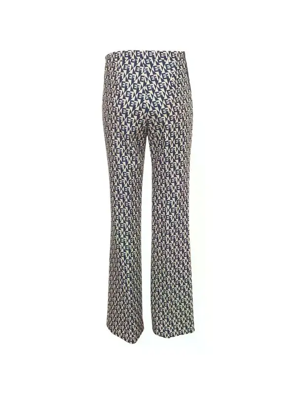 Elisabetta Franchi Monogram Jersey Trousers