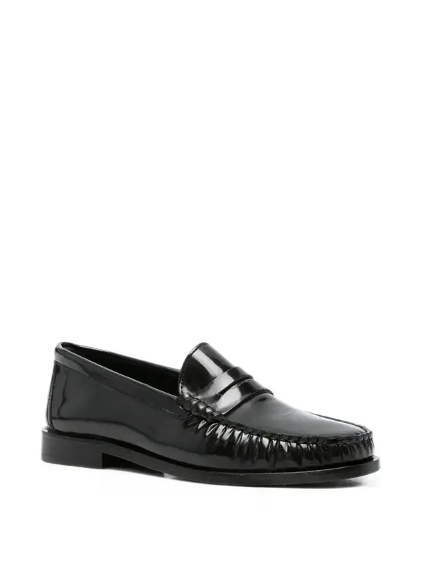 AeydĒ Patent Leather Loafers