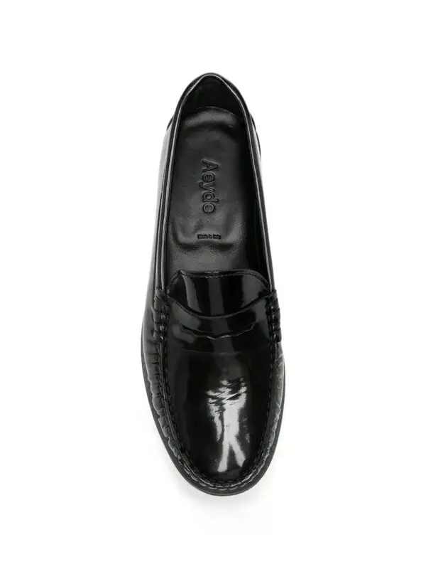 AeydĒ Patent Leather Loafers
