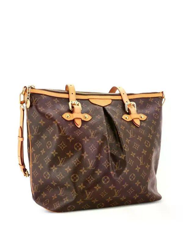 LOUIS VUITTON Palermo Monogram Canvas Tote Bag - Brown