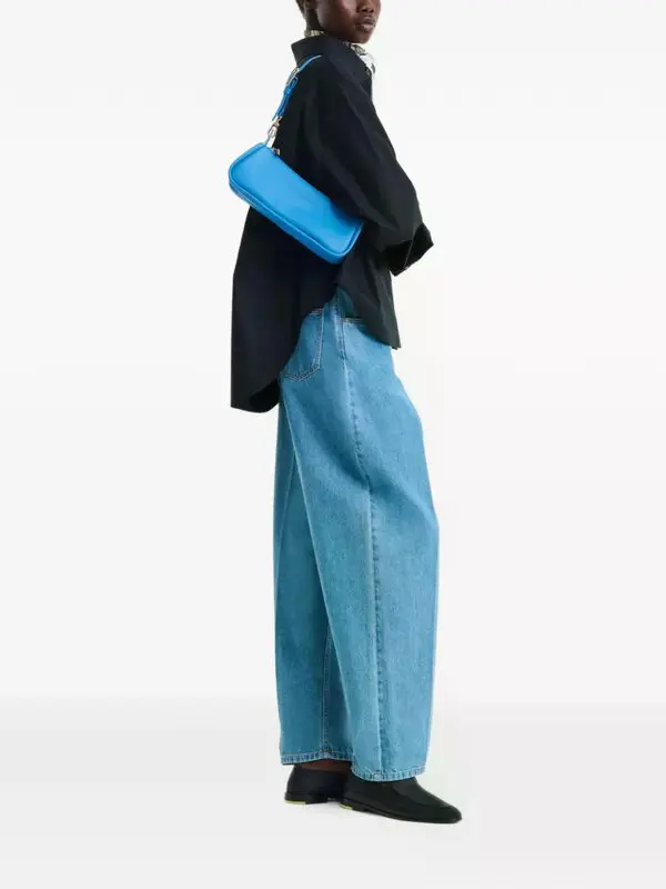 Longchamp Looong M Shoulder Bag - Blue