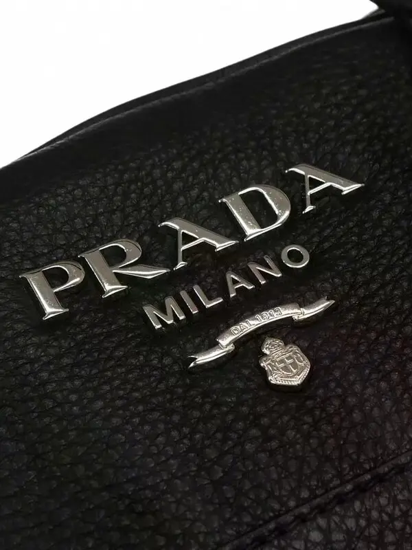 Prada 2018 Grained Leather Tote Bag