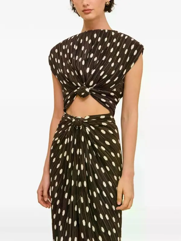 Cult Gaia Aira Dress - Brown