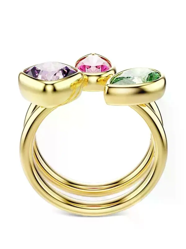 SWAROVSKI Imber Crystal-embellished Stacked-effect Rings - Gold