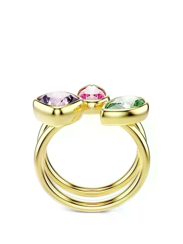 SWAROVSKI Imber Crystal-embellished Stacked-effect Rings - Gold
