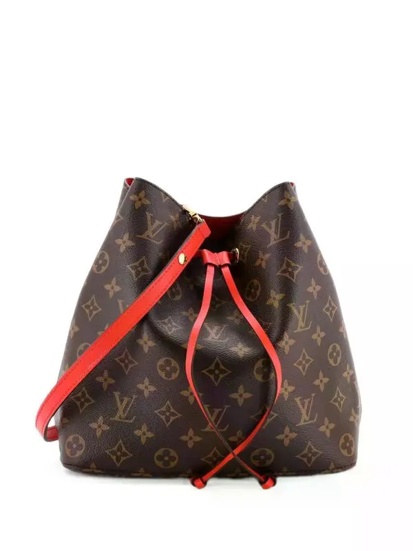 LOUIS VUITTON Neonoe Handbag Monogram Canvas With Leather Mm Bucket Bag