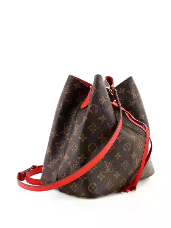 LOUIS VUITTON Neonoe Handbag Monogram Canvas With Leather Mm Bucket Bag