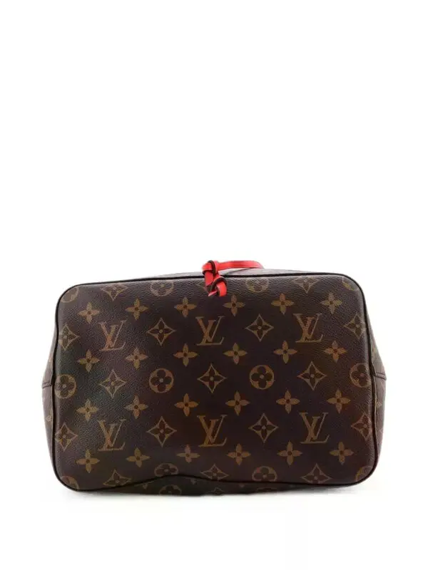 LOUIS VUITTON Neonoe Handbag Monogram Canvas With Leather Mm Bucket Bag