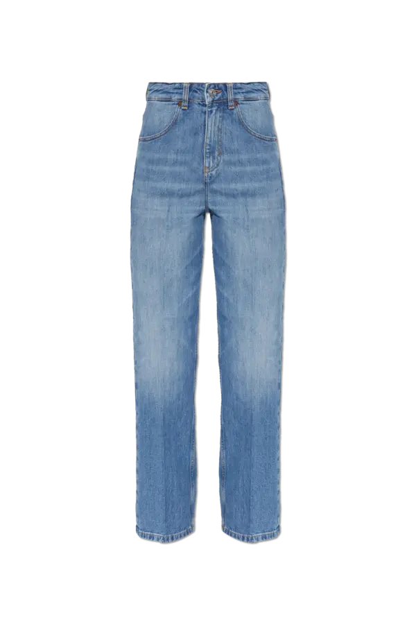 Victoria Beckham Straight-leg Jeans - Blue