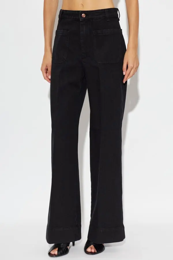 Victoria Beckham Flared Leg Jeans