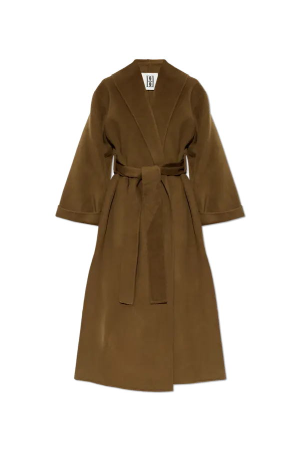 BY MALENE BIRGER Wool Coat 'trullem - Brown