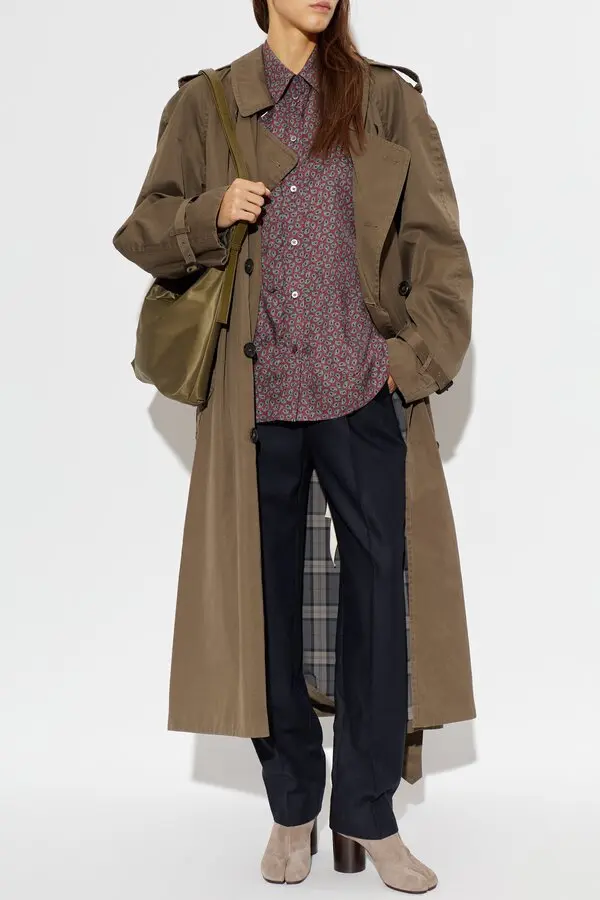 MAISON MARGIELA Trench Coat With Belt