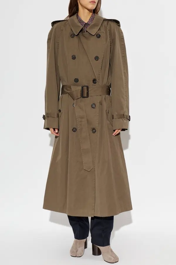MAISON MARGIELA Trench Coat With Belt