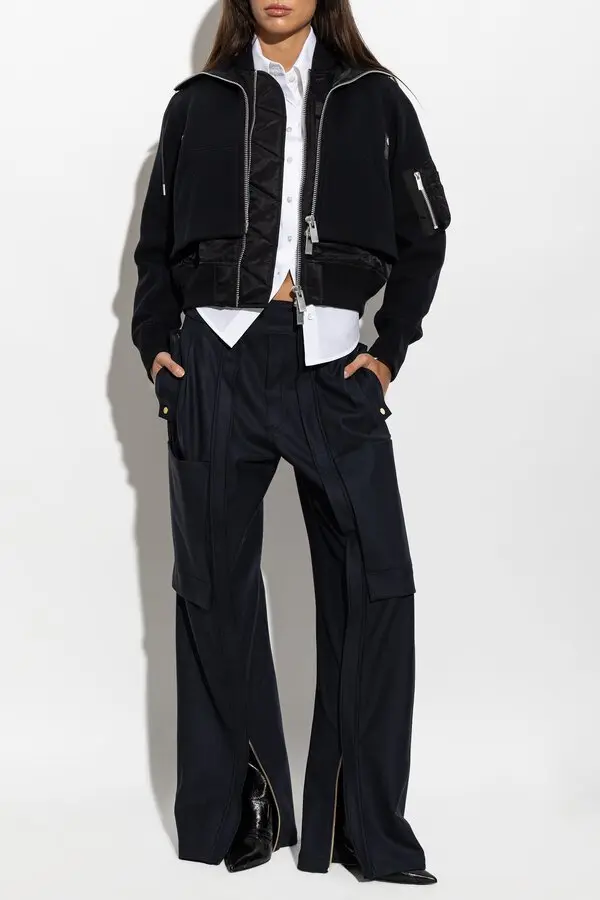Sacai Jacket Made Of Mixed Materials